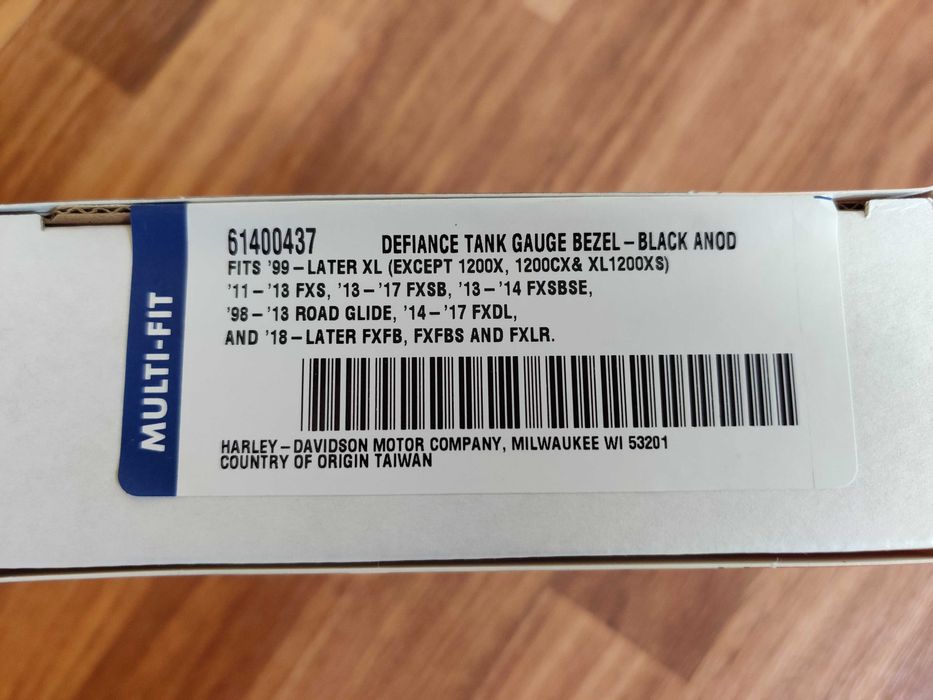 Defiance aro/bezel para velocimetro - Harley Davidson Oliveira De ...
