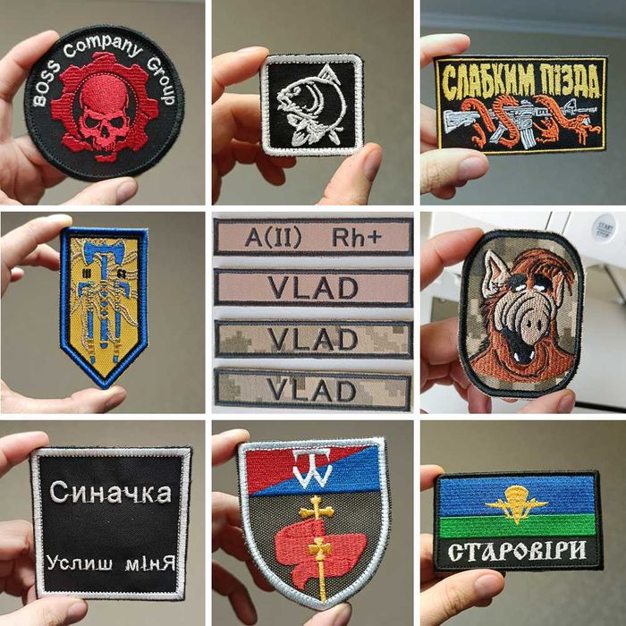 Изготовление от 1 шт на заказ: Шевроны, Патчи, Нашивки. Вышивка: 95 грн ...