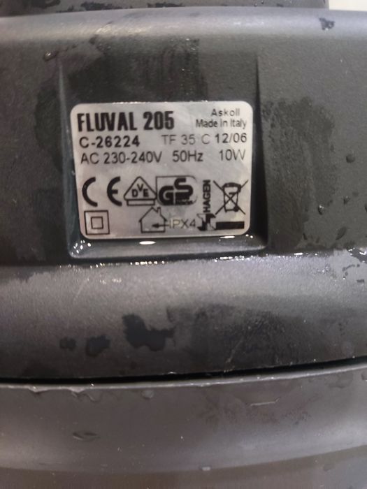 Зовнішній фільтр для акваріума Fluval 205: 1 800 грн. - Акваріумістика ...