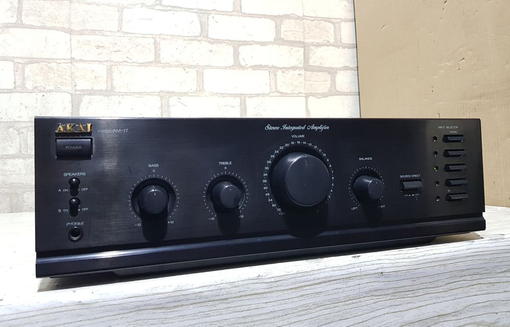 Стерео підсилювач/усилитель Akai AM-17 2x35Вт б/у з Німеччини: 3 599 ...