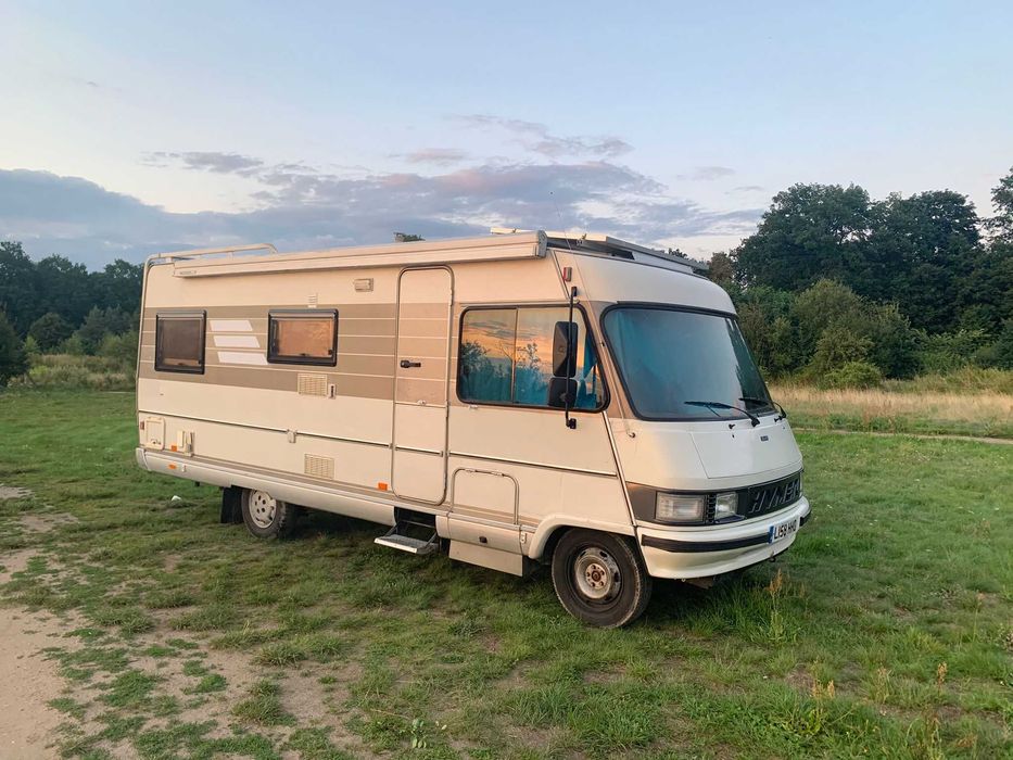 KAMPER HYMER-ERIBA B644 Klasyk Fiat Ducato kat.B Solar, Wersja Zimowa ...