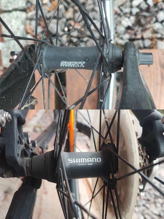 Rama rowerowa Scott G-Zero TR2 ALU Full 26" Rock Shox Sid Retro MTB Sr ...