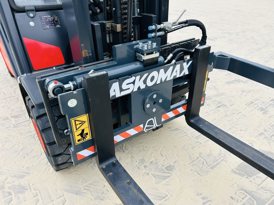 Obrotnica do wózka widłowego ciągnika wywrotnica skrzyniopalet koszy ...