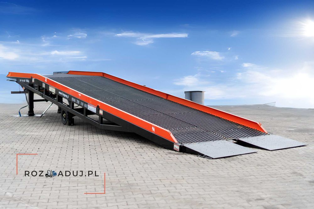 Rampa mobilna rozladunkowa załadunkowa najazd do kontenera 6 ton ...