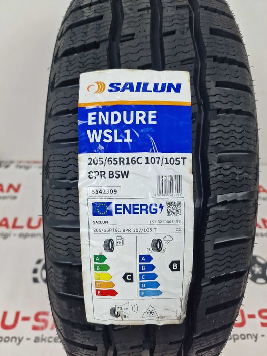 NOWE zimowe OPONY 205/65R16C - SAILUN Endure WSL1 Wodzisław Śląski • OLX.pl