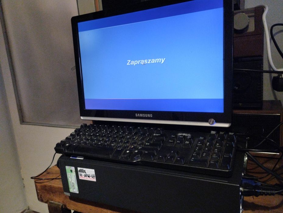 Komputer nowy pc WINDOWS XP z monitorem Samsung Łódź Bałuty • OLX.pl