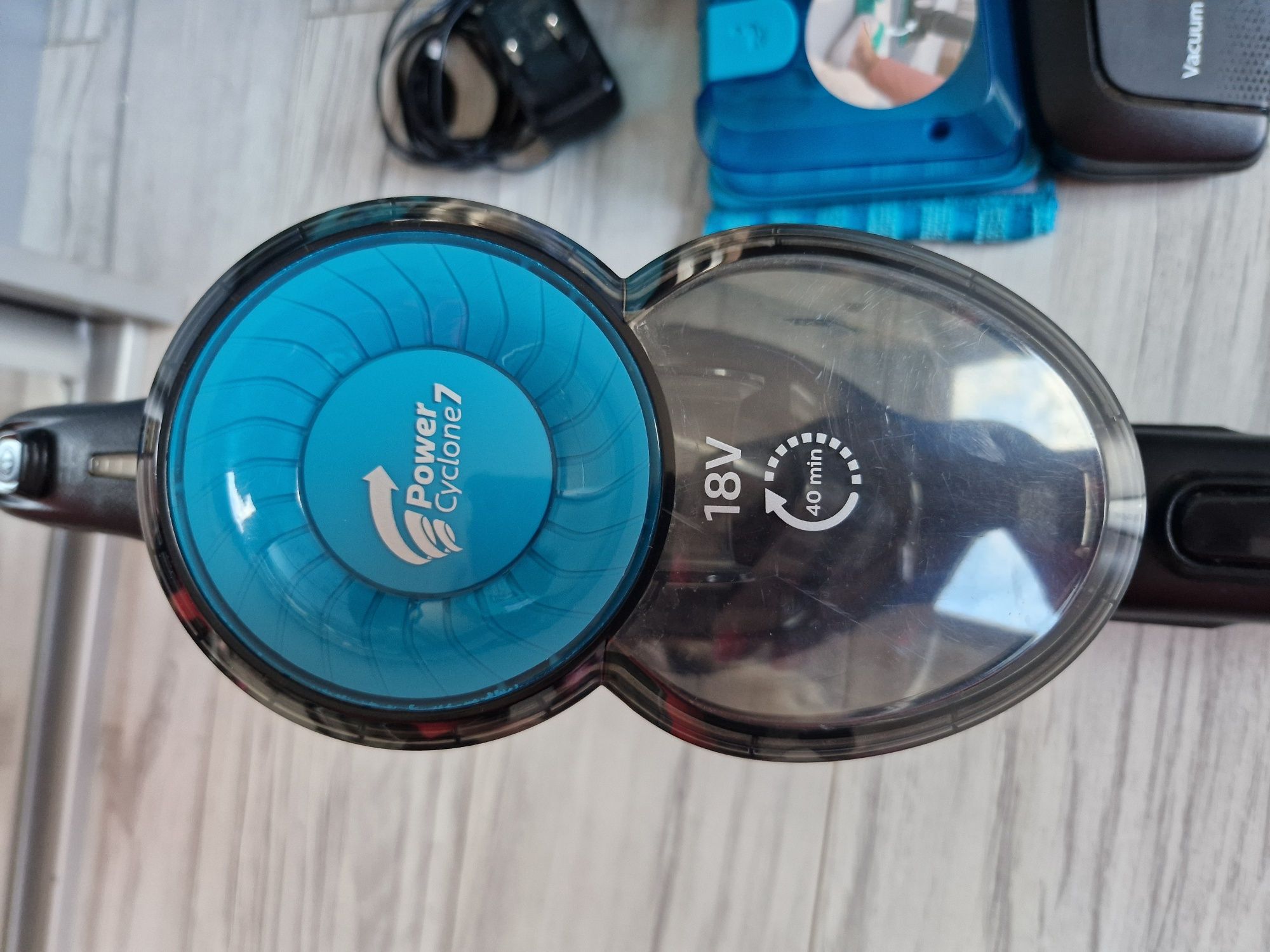 Odkurzacz bezprzewodowy philips FC6718 /01 na gwarancji agua 5000 ...