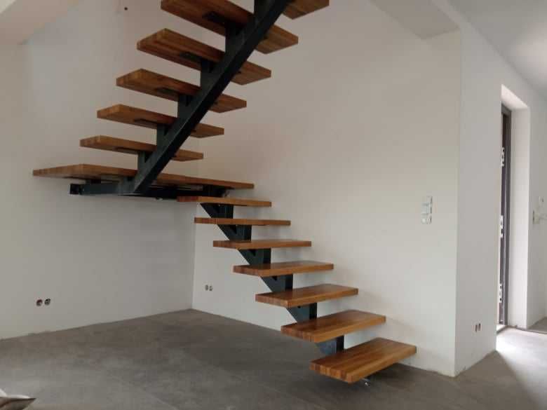 Schody metalowe, loft, nowoczesne, jednobelkowe, zabiegowe Białystok ...