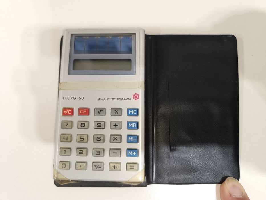 Kalkulator Elorg 60 USSR 1988 r. PRL zabytek Pruszków • OLX.pl
