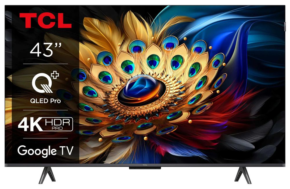 Nowy TCL 43C655 43" QLED 4K Google TV Dolby Vision Atmos HDMI 2.1 Warszawa Ursynów • OLX.pl
