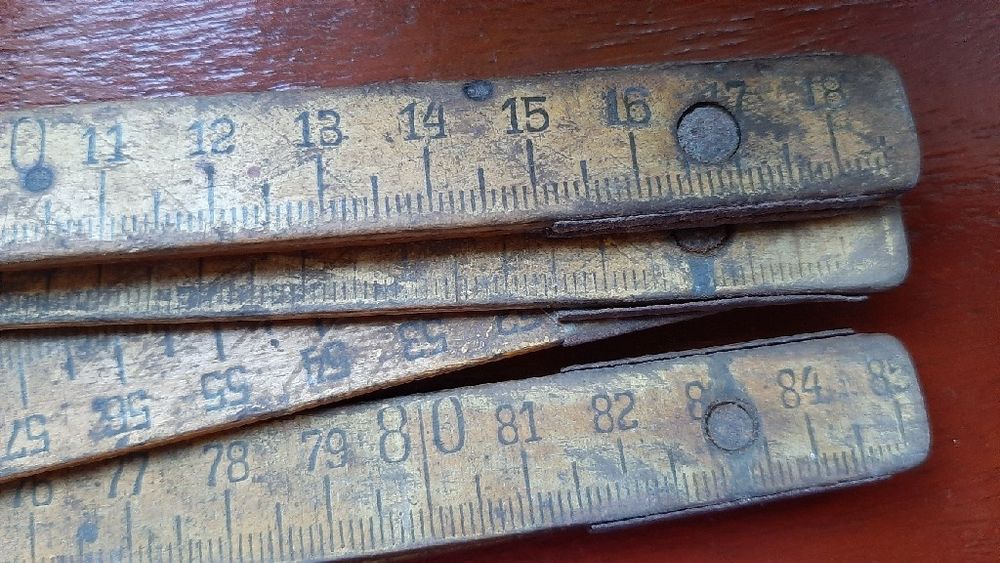 Stara miara stolarska metr Mieszkowice Brzeszcze • OLX.pl