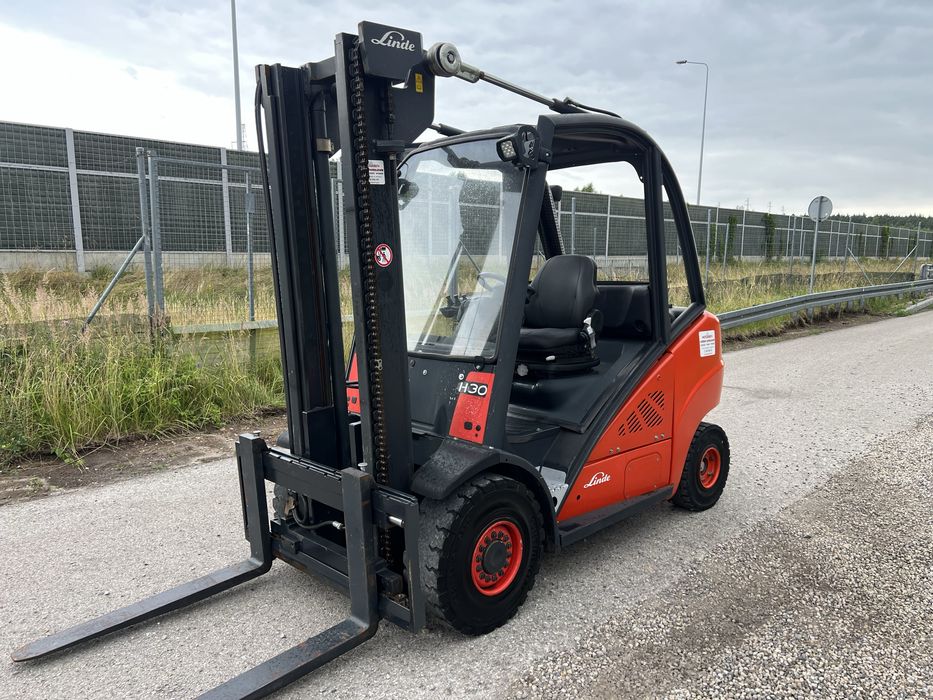 Wózek Widłowy Linde H30D-01 Diesel Przesuw Tylko 7600 Godzin ! Suchedniów • OLX.pl
