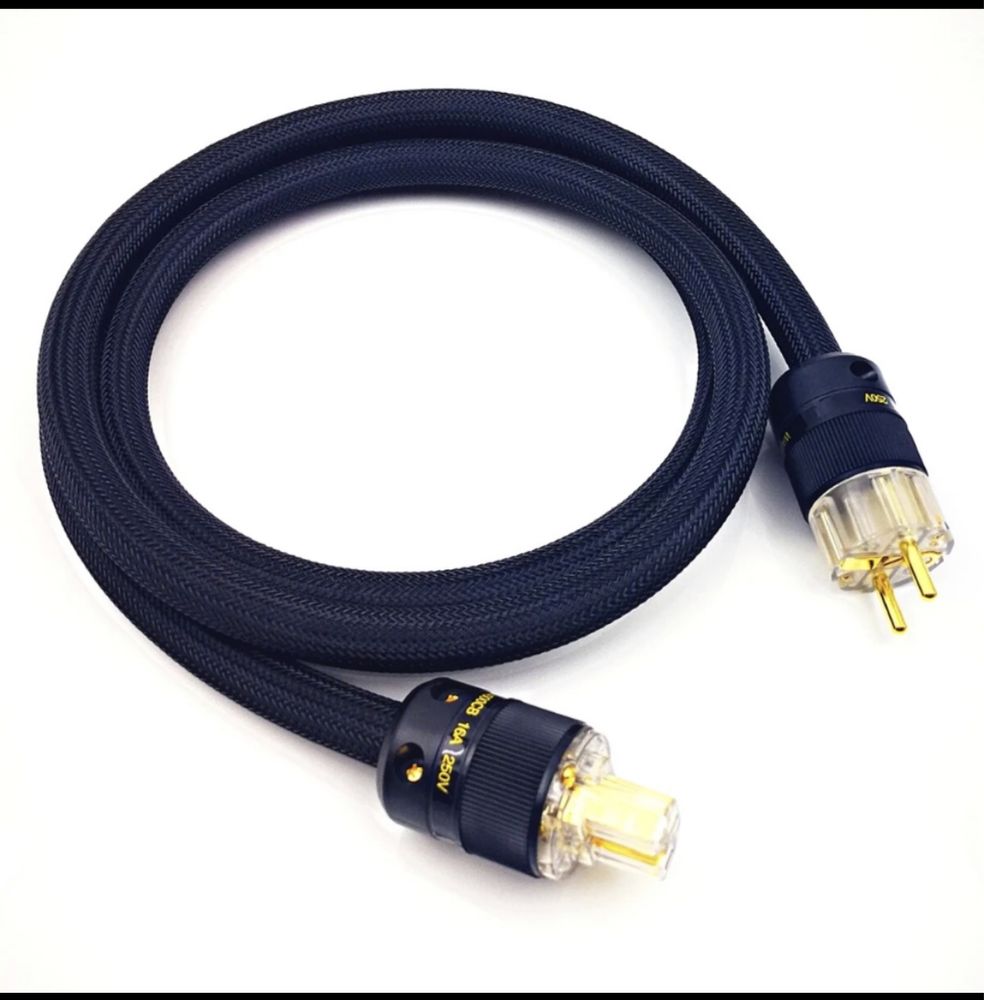 Силовой сетевой кабель Hi-Fi 4000cb , шнур питания: 1 100 грн ...