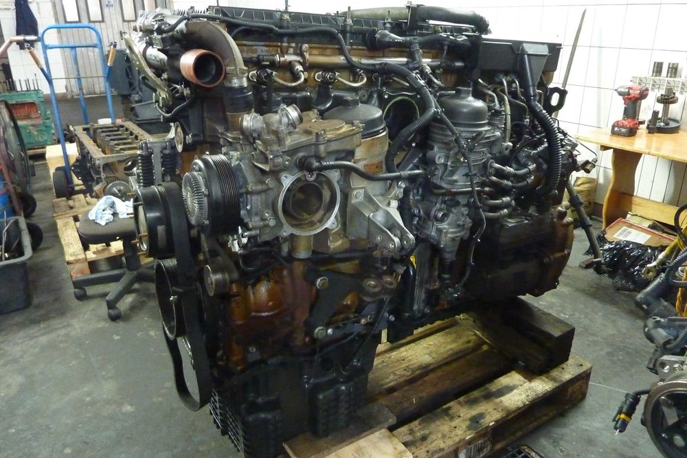 Silnik Mercedes Actros Axor MP4 OM 471 LA OM470 om473 oraz części ...