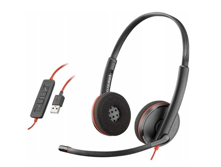 Sluchawki Plantronics Blackwire C3220 USB-A Kraków Podgórze • OLX.pl