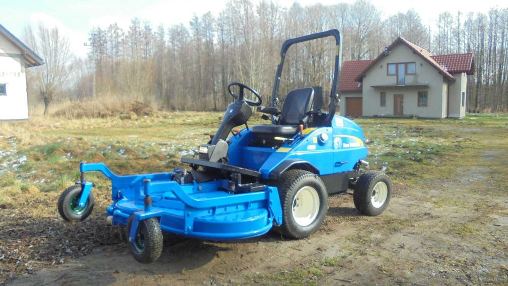 Traktorek kosiarka profesjonalna new holland mc35 diesel 4x4 mulczer ...
