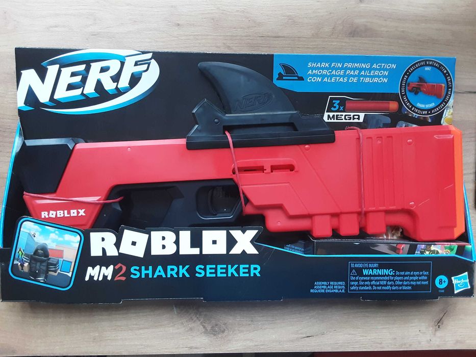 Бластер Nerf Roblox MM2 Shark Seeker (F2489): 1 150 грн. - Бластери ...