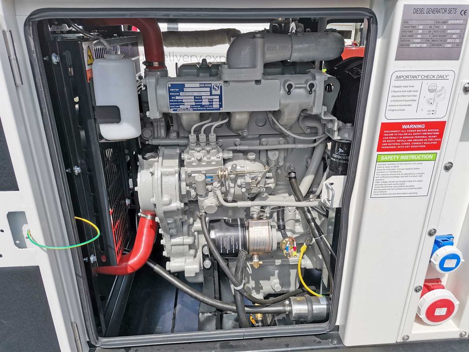 Agregat prądotwórczy 30kw/33kW/42kVA, AVR, SZR, lic.Perkins, nowy ...