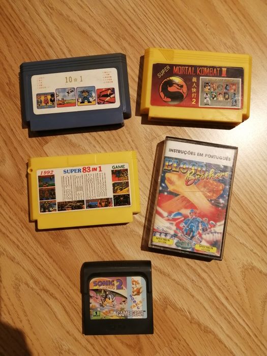 Jogos famicom/famiclone, game gear e spectrum Algueirão-Mem Martins ...