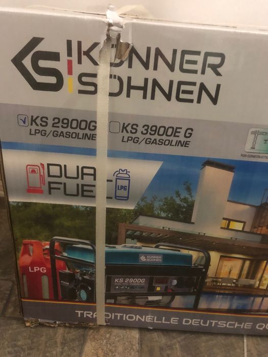 Генератор Konner&Sohnen KS 2900G 2.5 квт/3.2 квт: 30 000 грн. - Генератори Львів на Olx