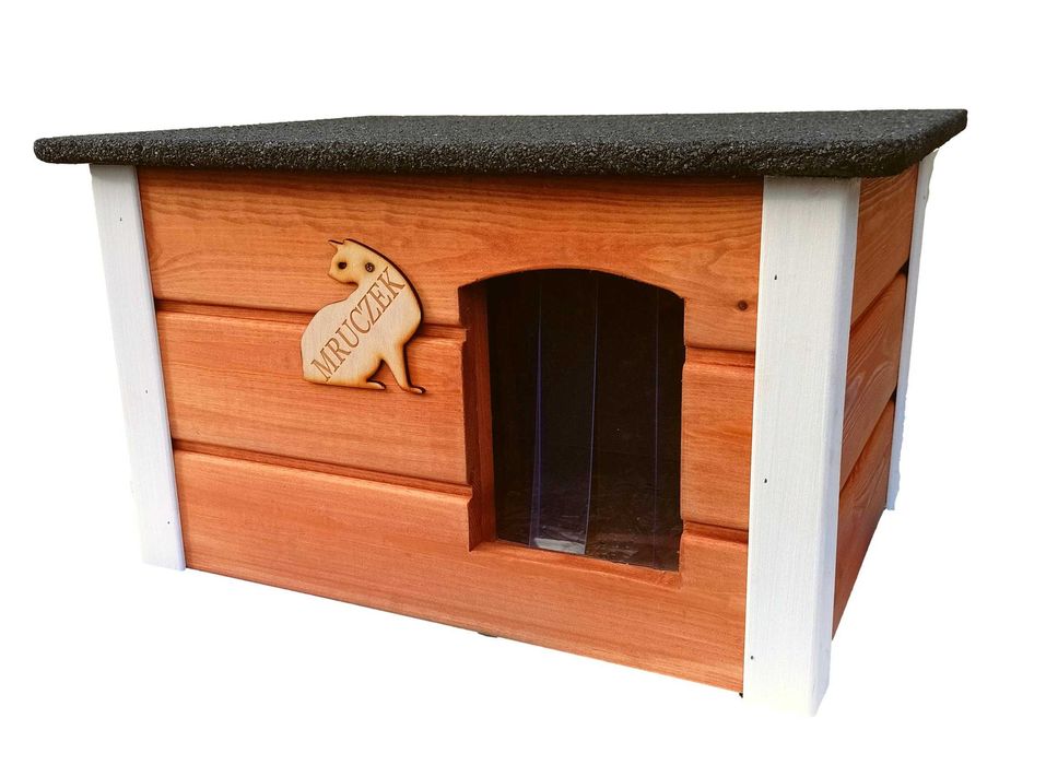 Buda Budka dla kota ocieplona wysyłka w całości Wińsko • OLX.pl