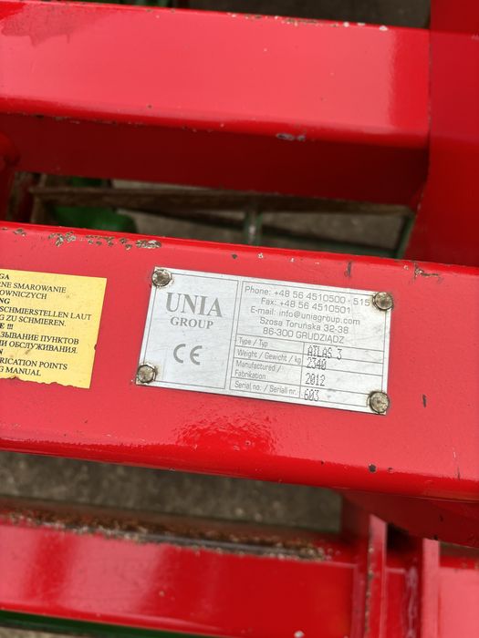Agregat unia atlas 3m kompaktor (mars) idealny Pszenno • OLX.pl
