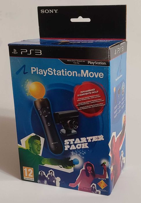 Sony PlayStation 3 PS3 набір - контроллер Move + камера Eye + диск: 1 ...