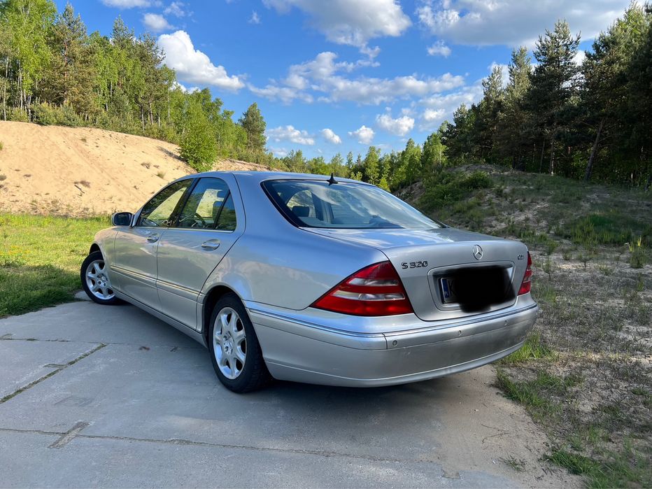 Mercedes Benz S klasa w220 3.2 CDI WŁOCHY 8 lat w jednych rękach cepik Bogucin Mały • OLX.pl