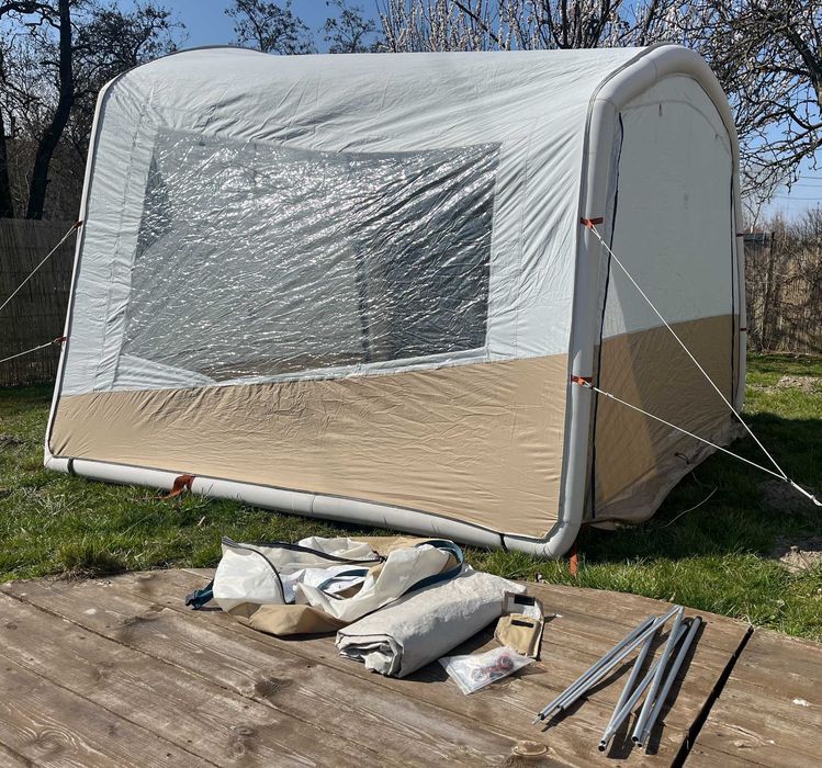 Przedsionek pompowany Air Seconds Base Connect Fresh dla 6 osób VW T4 ...