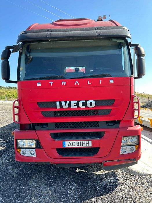 Iveco Stralis 420 com Palfinger HOOKLIFT (Sistema Ampliroll) Andrães ...