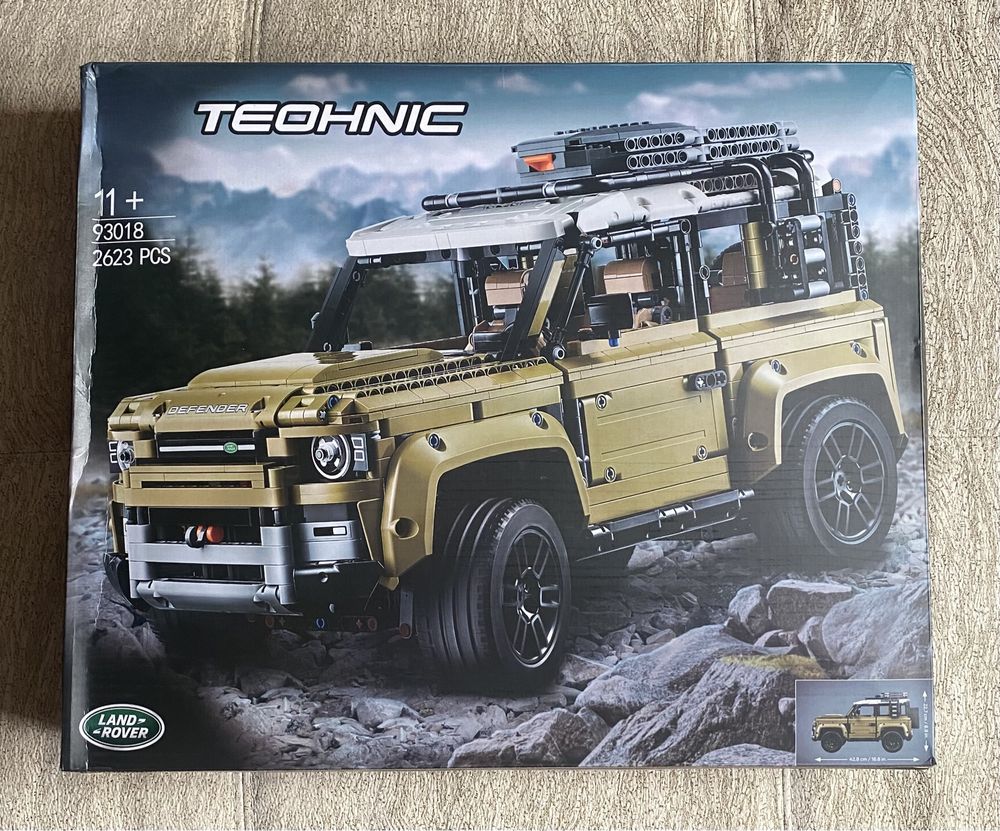 Конструктор Lego Technic Land Rover Defender,лего техник ленд ровер: 3 ...