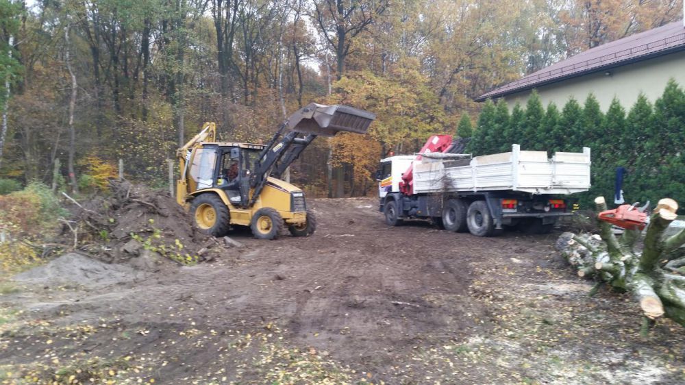 Usługi transportowe HDS, czerpak, trawers, widły. Wynajem kontenerów ...
