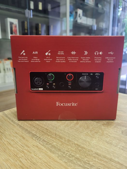 USB аудіоінтерфейс Focusrite Scarlett Solo 3rd Gen Нові! Магазин!: 4 ...