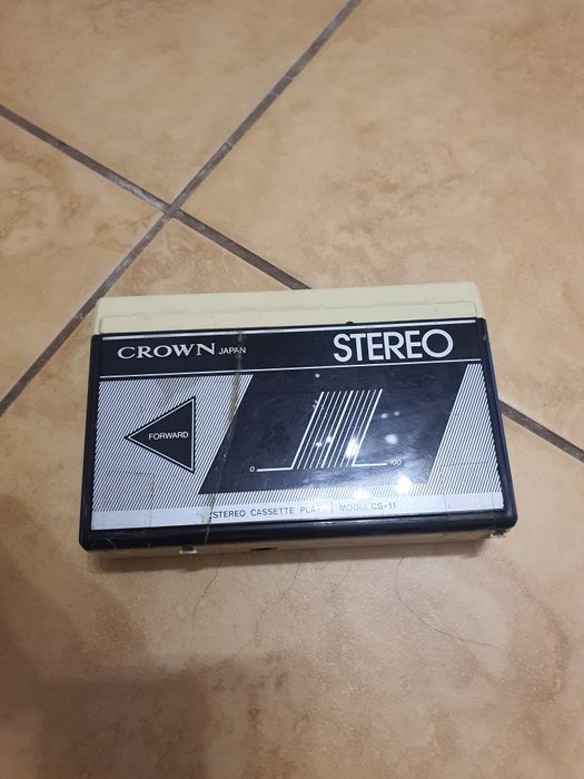 Walkman Crown Japan PRL Sprawny Łódź Górna • OLX.pl