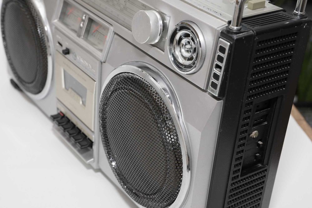 Radio magnetofon BOOMBOX CROWN CSC - 850 L Warszawa Mokotów • OLX.pl