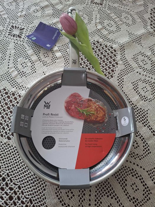 Patelnia WMF Profi Resist 24 cm z rączką Wrocław Fabryczna • OLX.pl