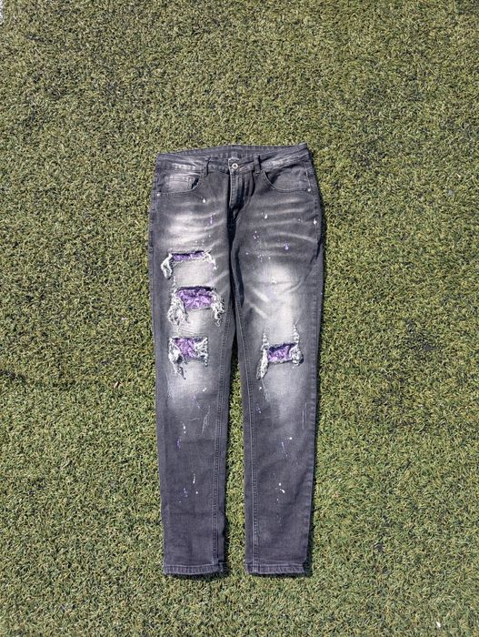 Джинси slim fit drill dril amiri dsquared2 purple type: 800 грн. - Інші ...