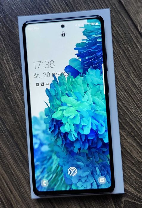 SAMSUNG GALAXY S20 FE 5G 6/128GB CLOUD NAVY SM-G781B/DS stan idealny ...