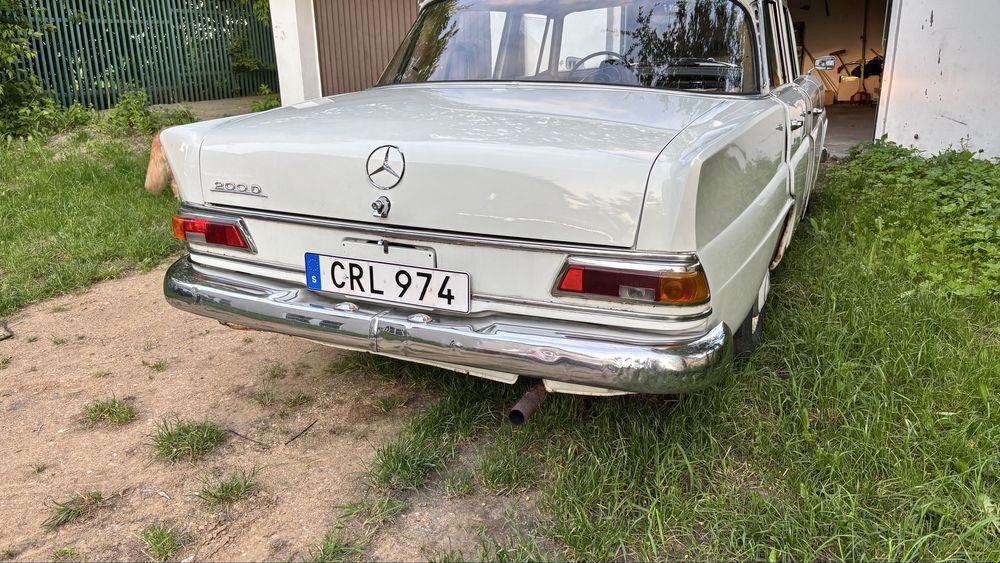 Mercedes 200D 1967 – Piękny klasyk! Ełk • OLX.pl