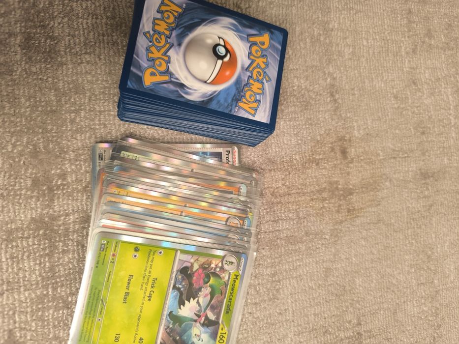 Karty Pokemon TCG oryginalne zestaw 100 bulk repack 10 holo reverse bo Warszawa Żoliborz • OLX.pl