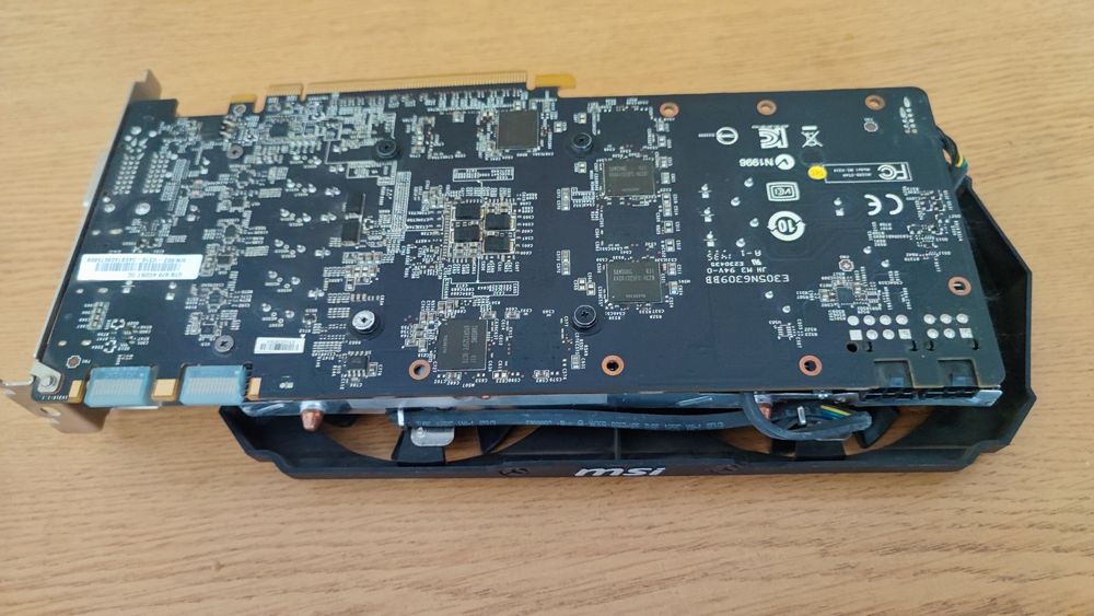 Видеокарта MSI GeForce GTX970 Ti 4GB.: 1 500 грн. - Комплектующие и ...