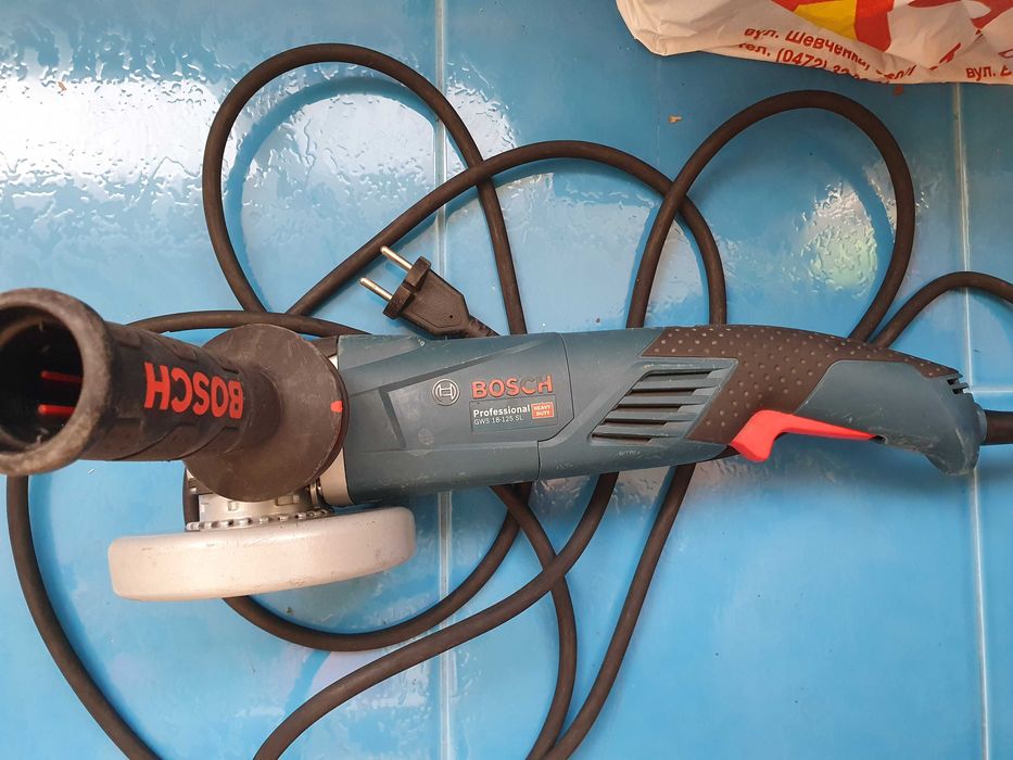 Кутові шліфмашинки BOSCH GWS 9-125 S. НОВА! BOSCH GWS 18-125 SL: 3 045 ...