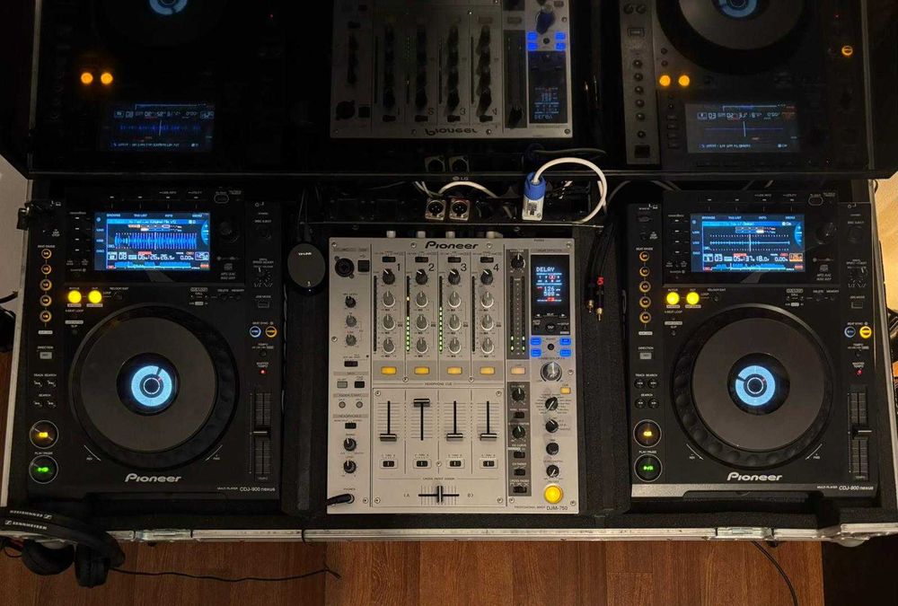 PIONEER DJ: 2x CDJ-900 nexus + DJM-750 + Case | Szczecin Szczecin ...