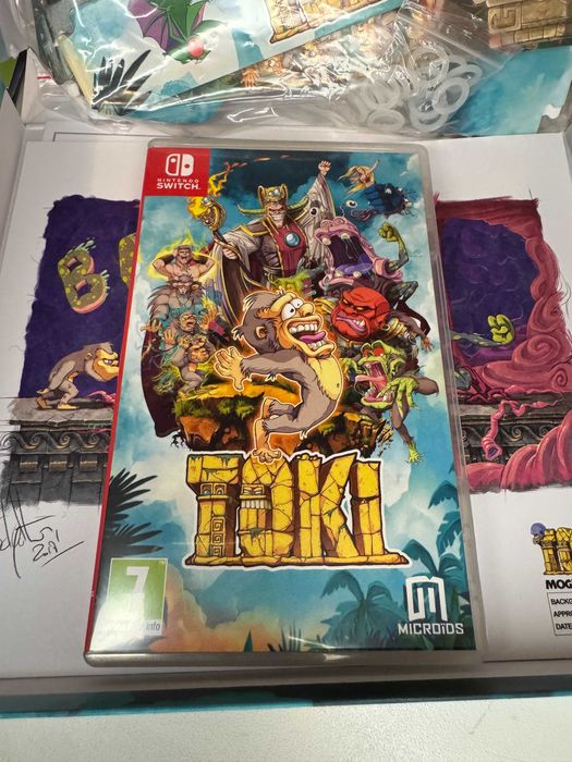 Gra Toki Retrollector edition Nintendo nintendo switch IDEALNA komplet ...
