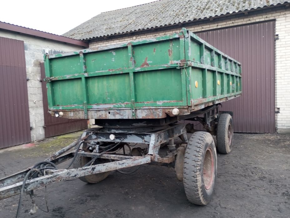 Autosan D55 przyczepa wywrotka D47 D46 Czerwona Niwa-Parcel • OLX.pl