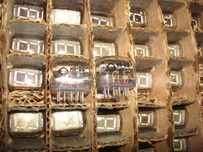 Лампа ИВ-22 индикатор ІВ 22 індикатор IV-22 VFD tube nixie clocK: 95 ...