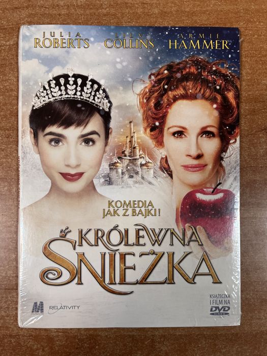 Film bajka Królewna Śnieżka DVD nowy J. Roberts L. Collins Lublin • OLX.pl