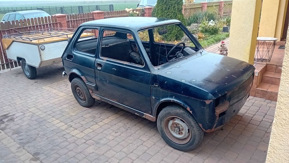 Fiat 126p - 1981 - 600 - export - kamping Grodków • OLX.pl