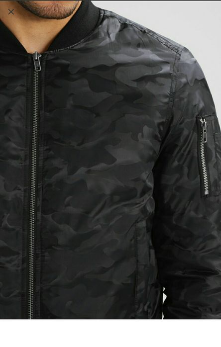 Kurtka męska ocieplana flek flyers bomber wojskowa moro nowa XL L Łódź ...