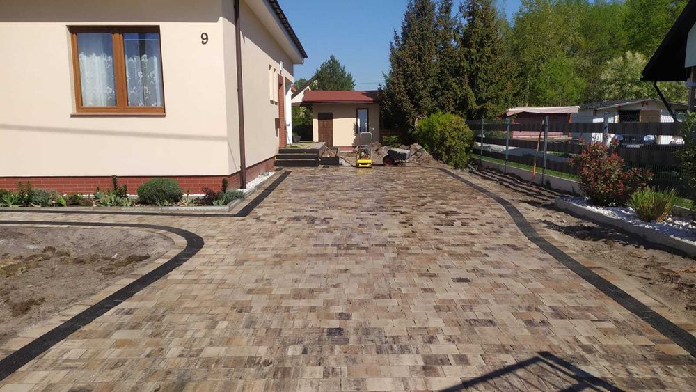 Usługi brukarskie,brukarstwo,układanie kostki brukowej Namysłów • OLX.pl